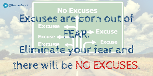 Day 116 – The Reasons We Make Excuses