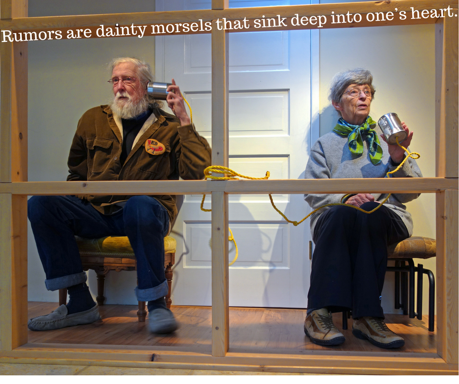 Day 426 – Rumors Are Dainty Morsels – Proverbs 18:1-12 - Wisdom-Trek