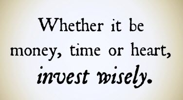 Day 512 – Investing Time Wisely – Wisdom Unplugged - Wisdom-Trek