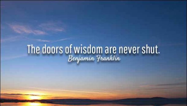 Day 582 – The Doors of Wisdom Are Never Shut – Wisdom Unplugged ...