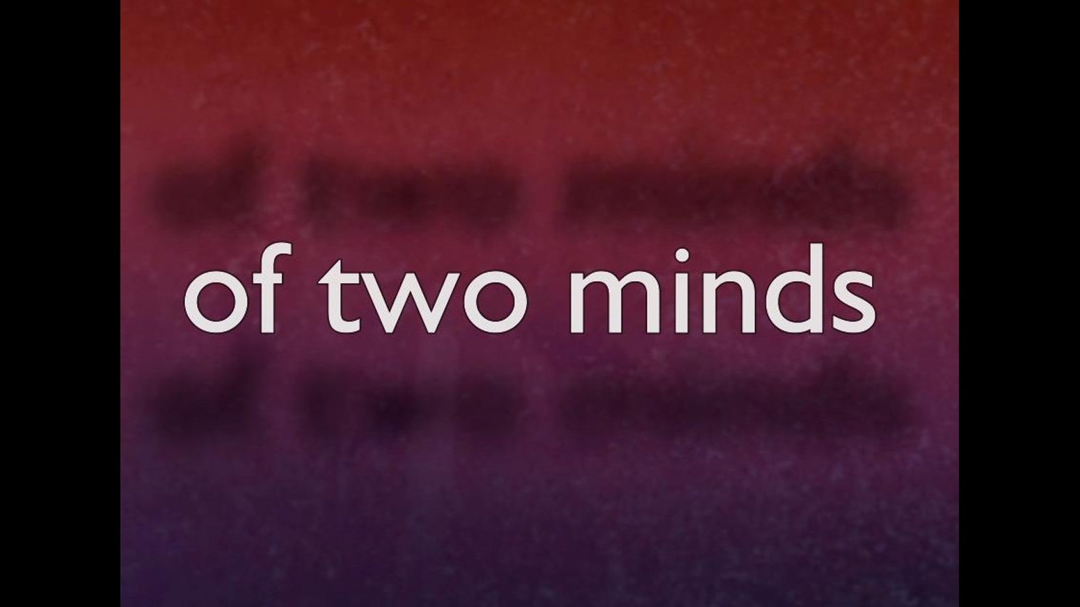 Two minds 6 - Wisdom-Trek