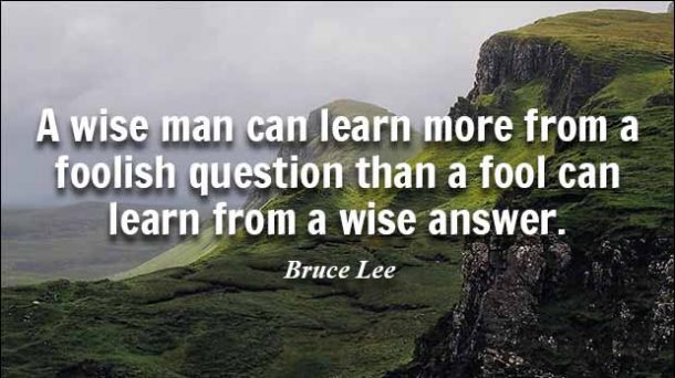 Day 615 – A Wise Person Asks Questions – Wisdom Unplugged - Wisdom-Trek