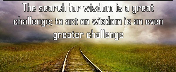 Day 602 – The Search for Wisdom – Wisdom Unplugged - Wisdom-Trek