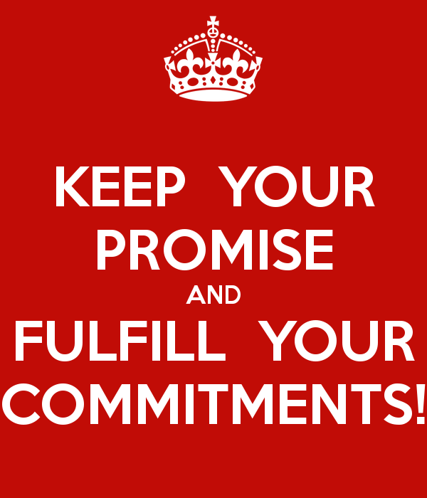 Day 877 – Keeping Your Commitments – Humor Unplugged - Wisdom-Trek