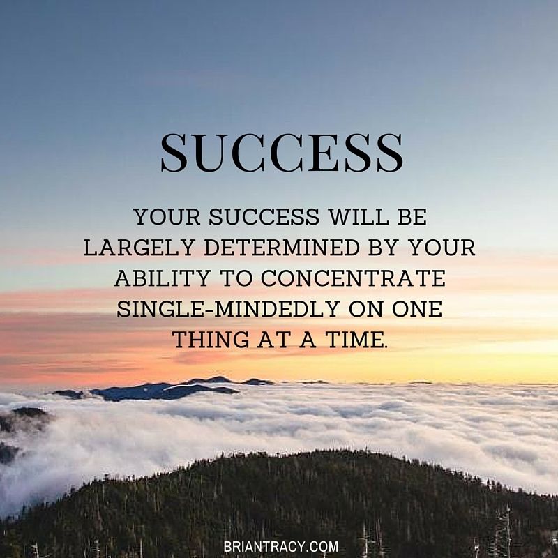 Day 980 – Concentrate on Success – Wisdom Unplugged - Wisdom-Trek