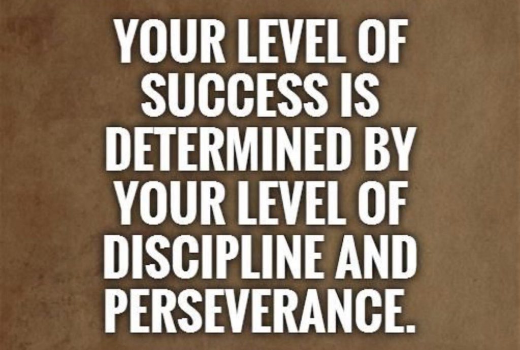 Day 1055 – Discipline Brings Success – Wisdom Unplugged - Wisdom-Trek