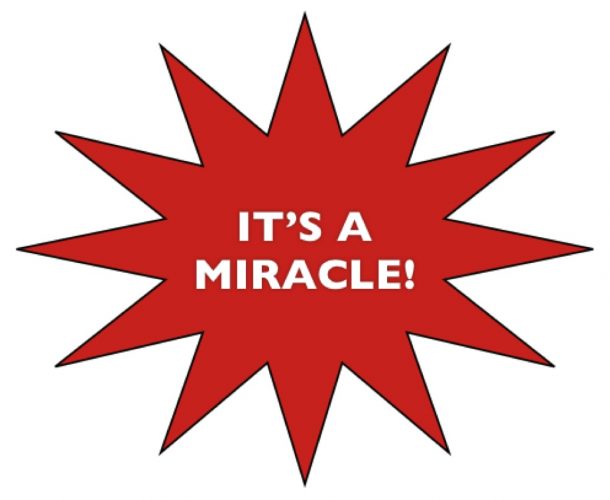 Day 1112– It’s a Miracle! – Humor Unplugged - Wisdom-Trek