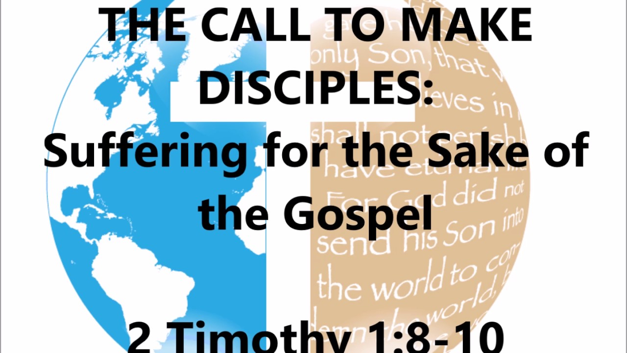Day 1221– Disciples Suffer and Make More Disciples – Worldview ...