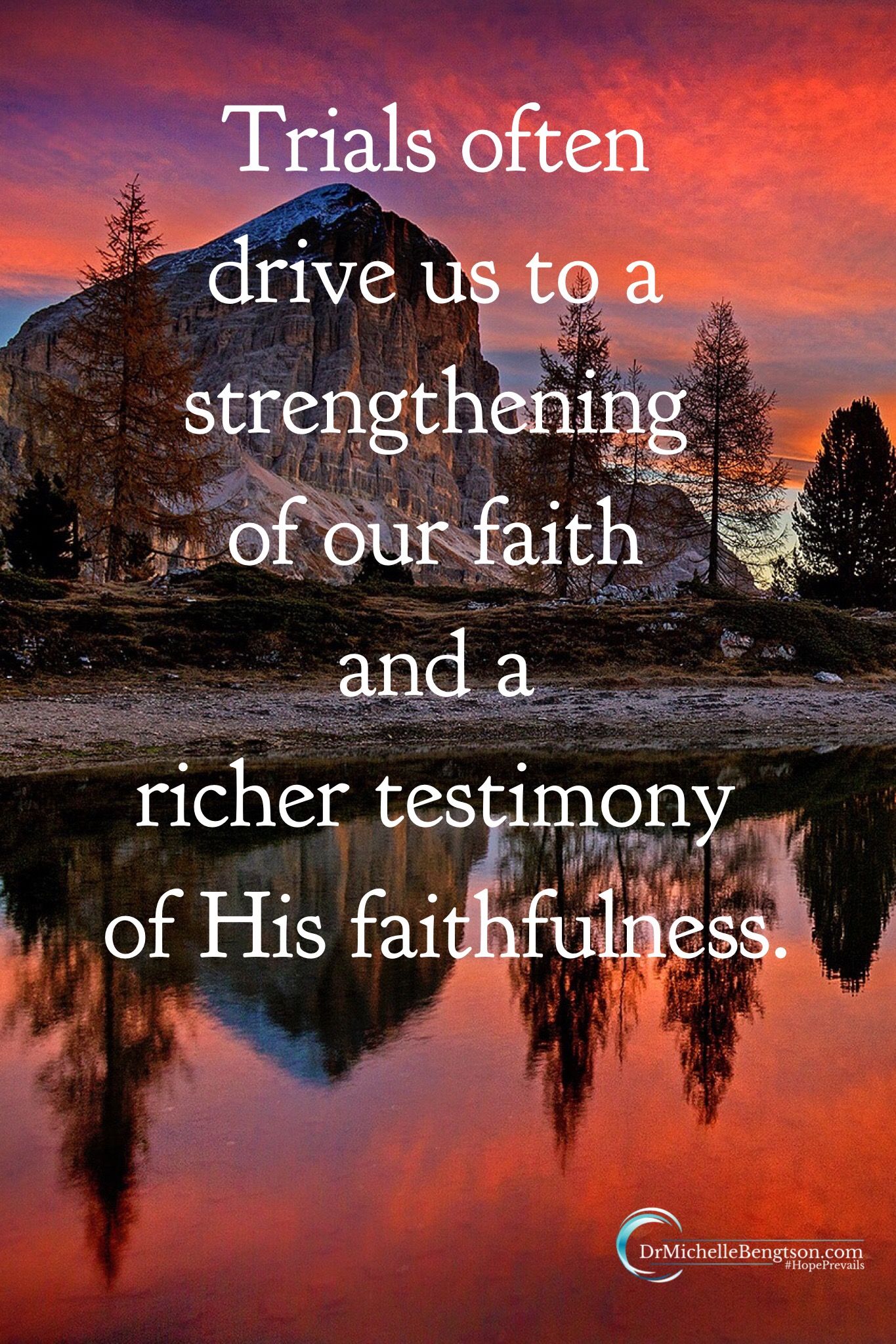 Day 1400 – Strong Trials Strengthen Faith – Wisdom Unplugged - Wisdom ...