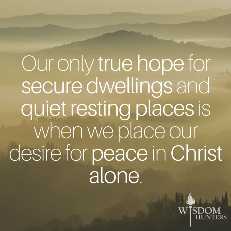 Day 1404 – A Quiet Place of Rest – Meditation Monday - Wisdom-Trek