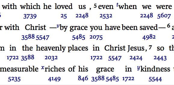 Day 1595 – Bible Study – Strong Numbers and Interlinear Tools ...
