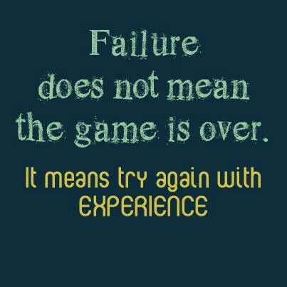 Day 1681– The Experience Of Failure – Daily Wisdom - Wisdom-Trek