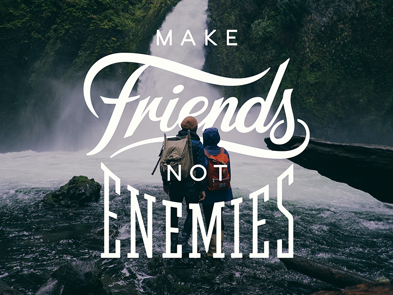 Day 1728 – Friends And Enemies – Daily Wisdom - Wisdom-Trek