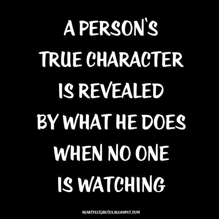Day 1771 – True Character – Daily Wisdom - Wisdom-Trek
