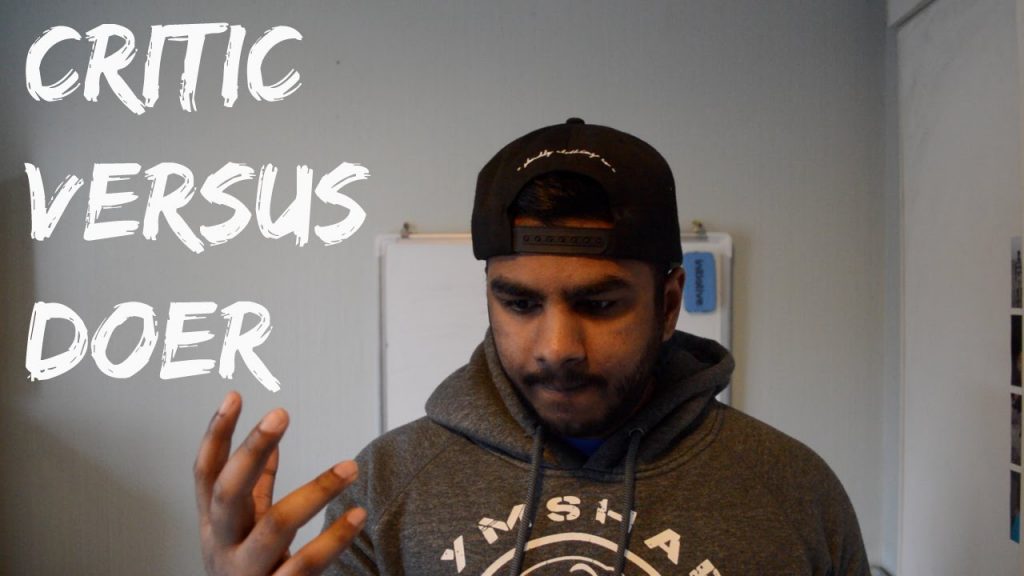 Day 1806 – A Critic or a Doer – Daily Wisdom - Wisdom-Trek