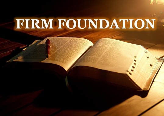 Day 1850 – A Firm Foundation – Daily Wisdom - Wisdom-Trek