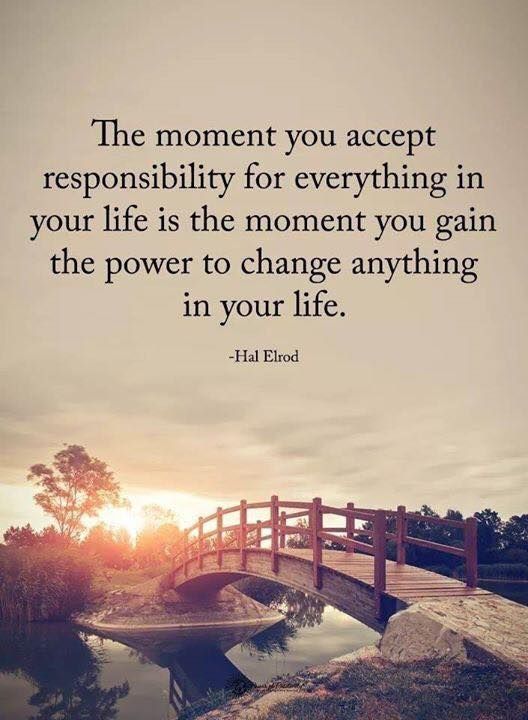 Day 1889 – Accept Responsibility – Daily Wisdom - Wisdom-Trek