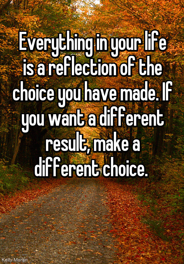 Day 1976 – Your Choices Make You – Daily Wisdom - Wisdom-Trek