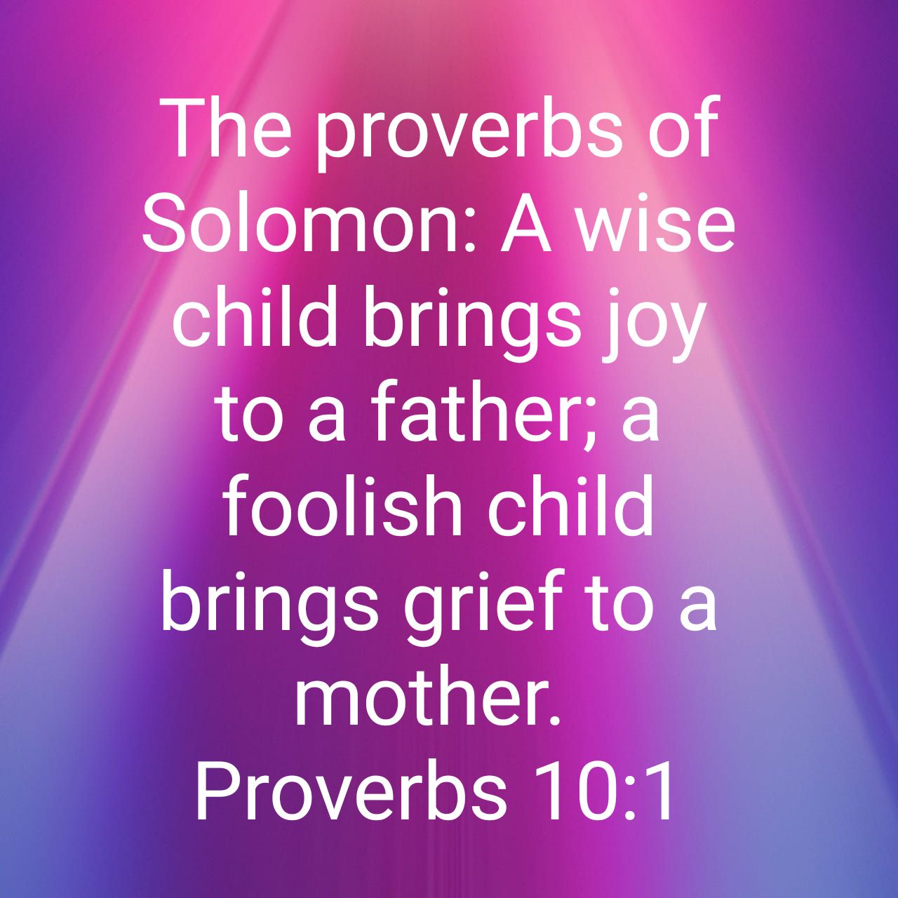 Day 2050 – The Book of Proverbs – Chapter 10 – Daily Wisdom - Wisdom-Trek