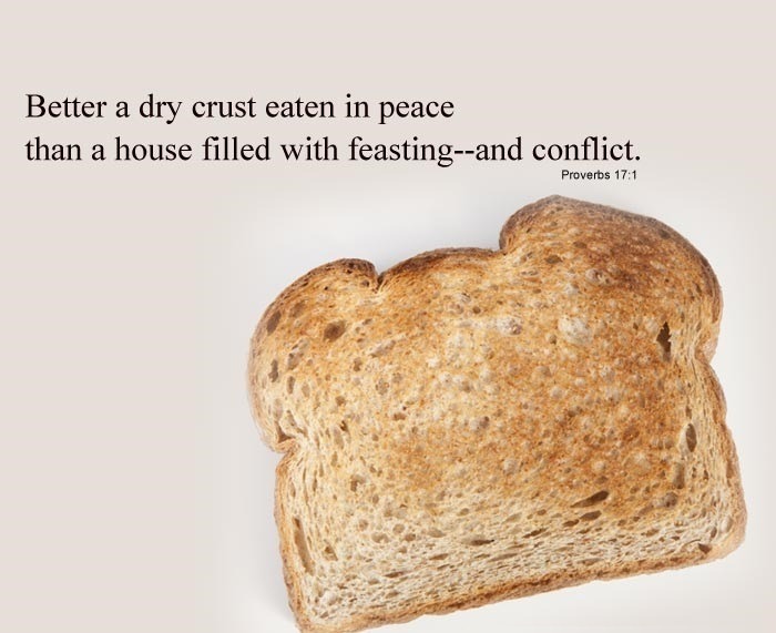 Day 2057 – The Book of Proverbs – Chapter 17 – Daily Wisdom - Wisdom-Trek