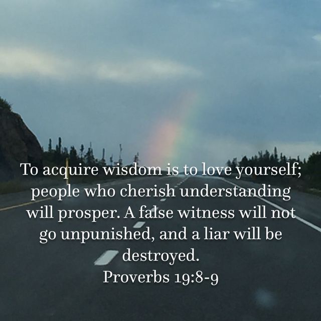 Day 2272 – Wisdom Nuggets – Proverbs 19:8-14 – Daily Wisdom - Wisdom-Trek