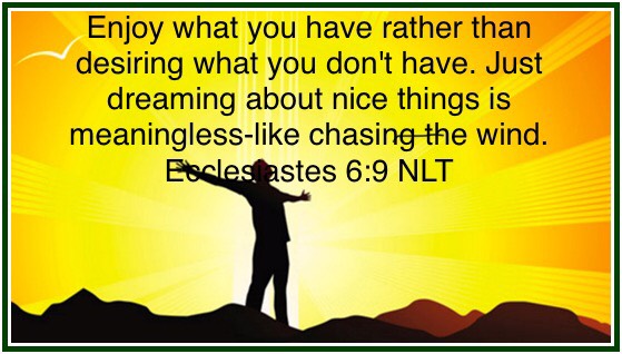 Day 2373 – Wisdom Nuggets – Ecclesiastes 6:1-9 – Daily Wisdom - Wisdom ...