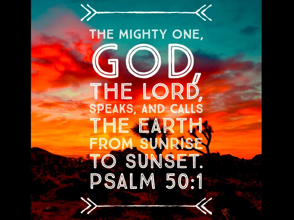Day 2578 – Wisdom Nuggets – Psalm 50:1-6 – Daily Wisdom - Wisdom-Trek