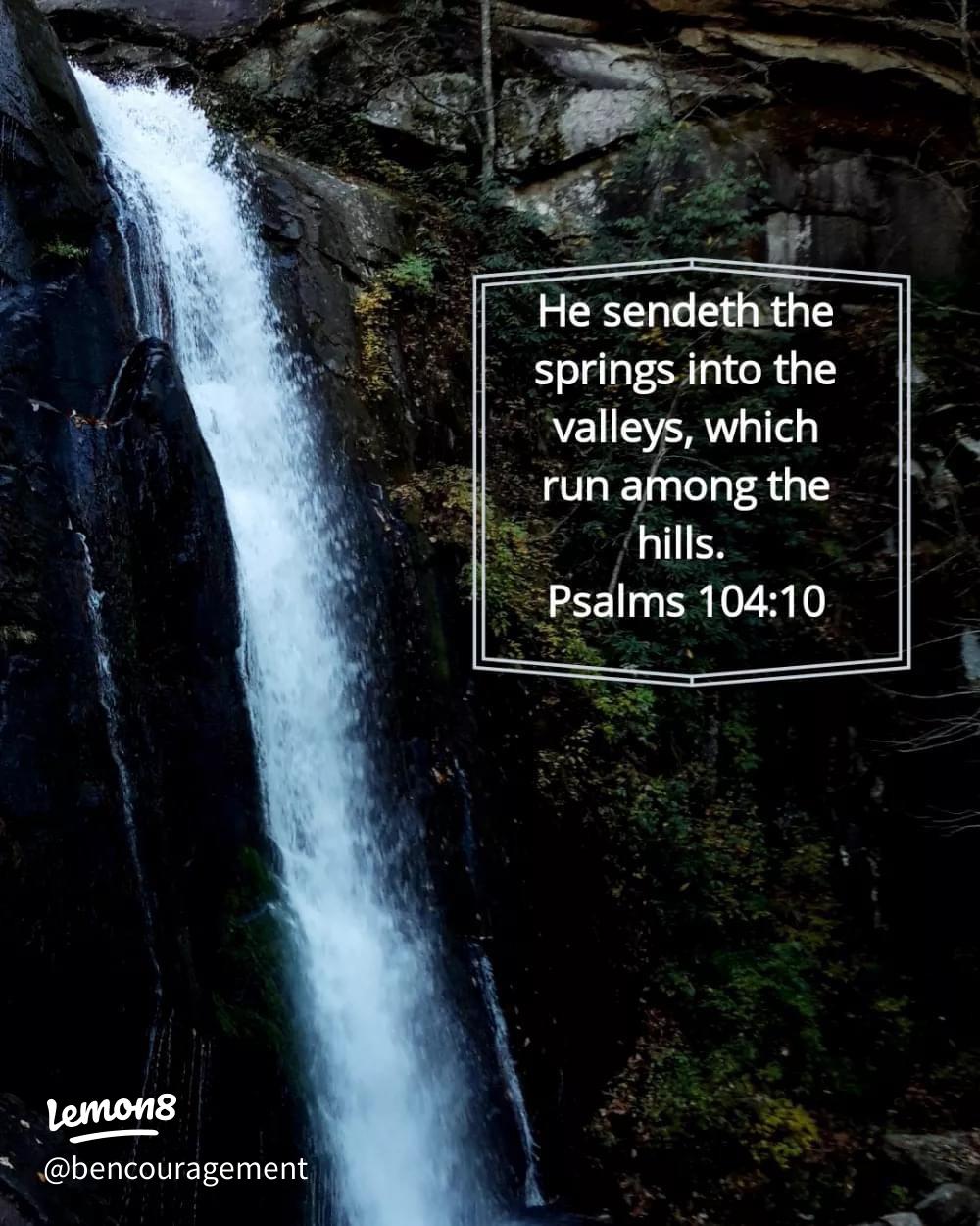 Day 2765 Wisdom Nuggets – Psalm 104:10-23 – Daily Wisdom - Wisdom-Trek